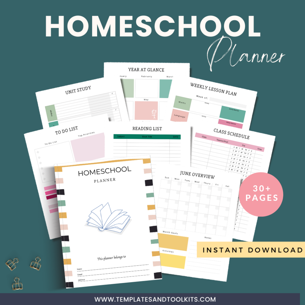 Planners and Journals - Templates and Toolkits